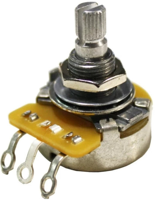 Allparts EP-0086-000 500K Split Shaft Audio Potentiometer | Allparts ...
