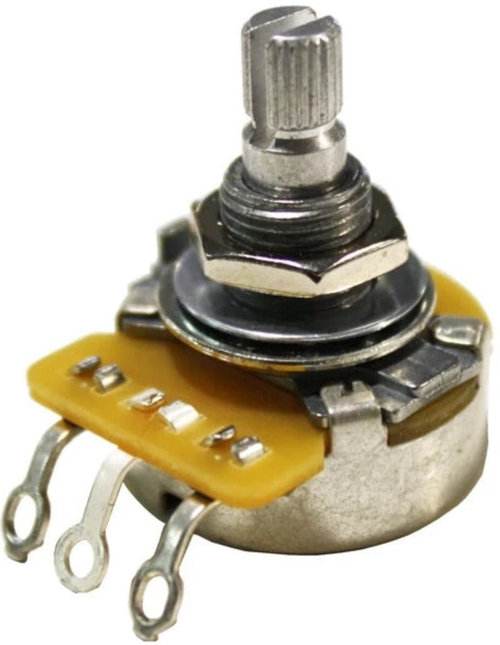 Allparts EP-0086-000 500K Split Shaft Audio Potentiometer | Allparts ...